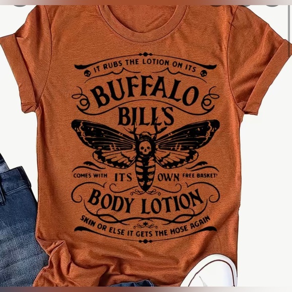 Tops | Buffalo Bills Body Lotion Silence Of The Lambs | Poshmark